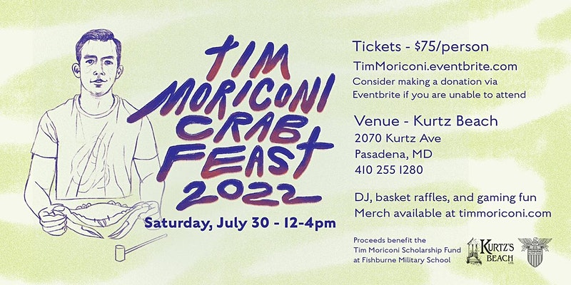 Tim Moriconi Crab Feast 2022 - Fishburne