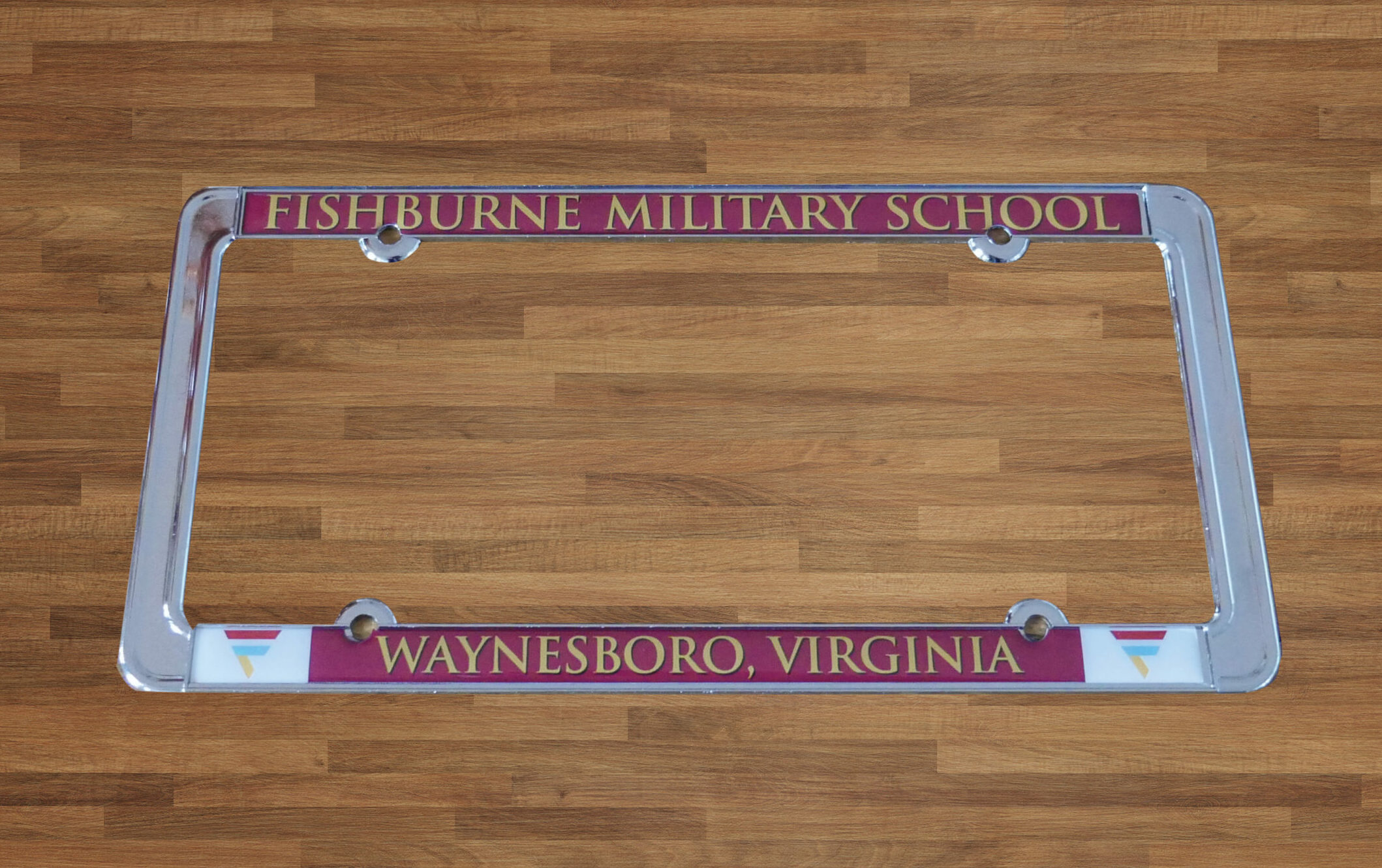 Auto License Plate Frame - Fishburne